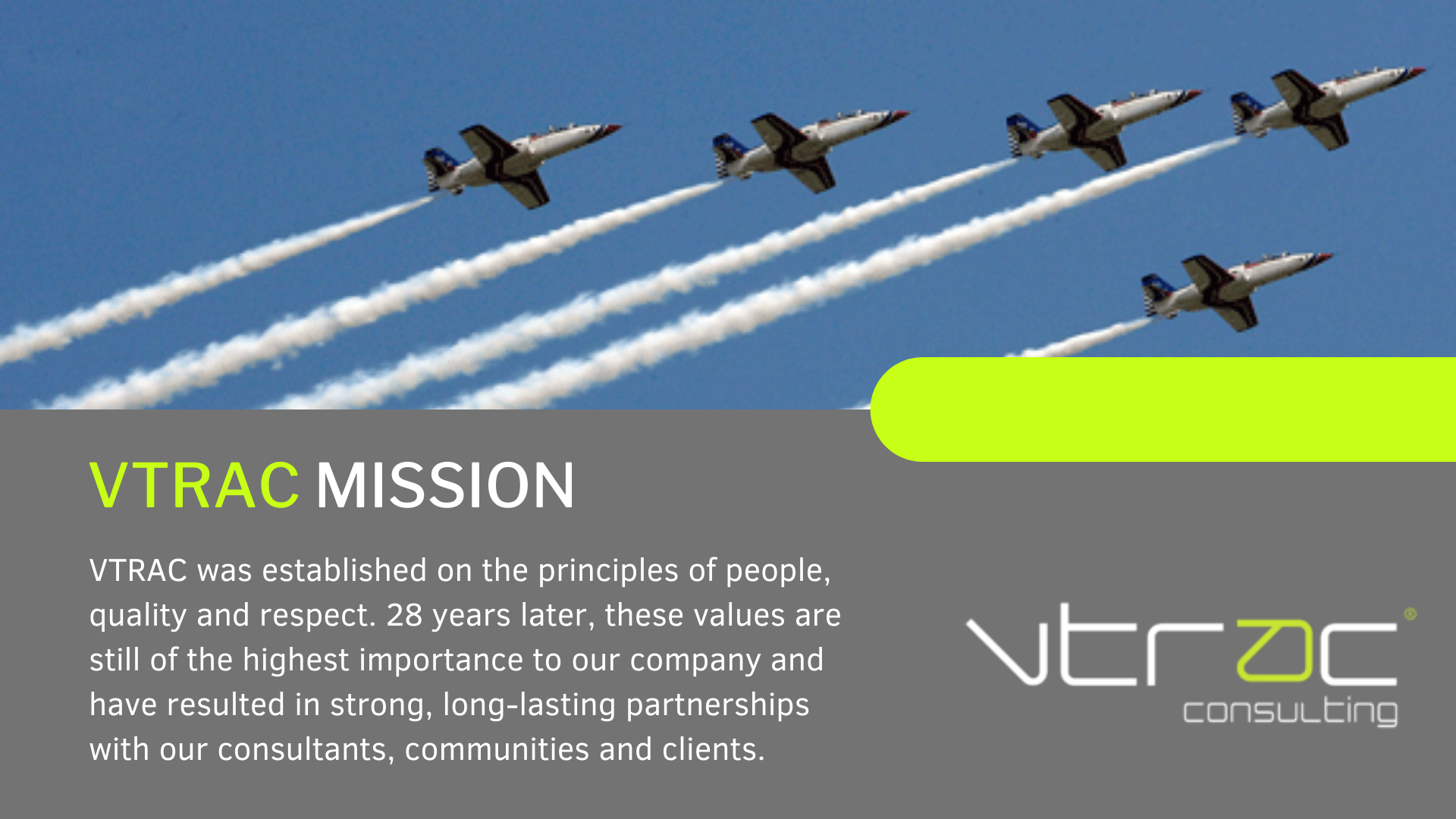 VTRAC MISSION - VTRAC